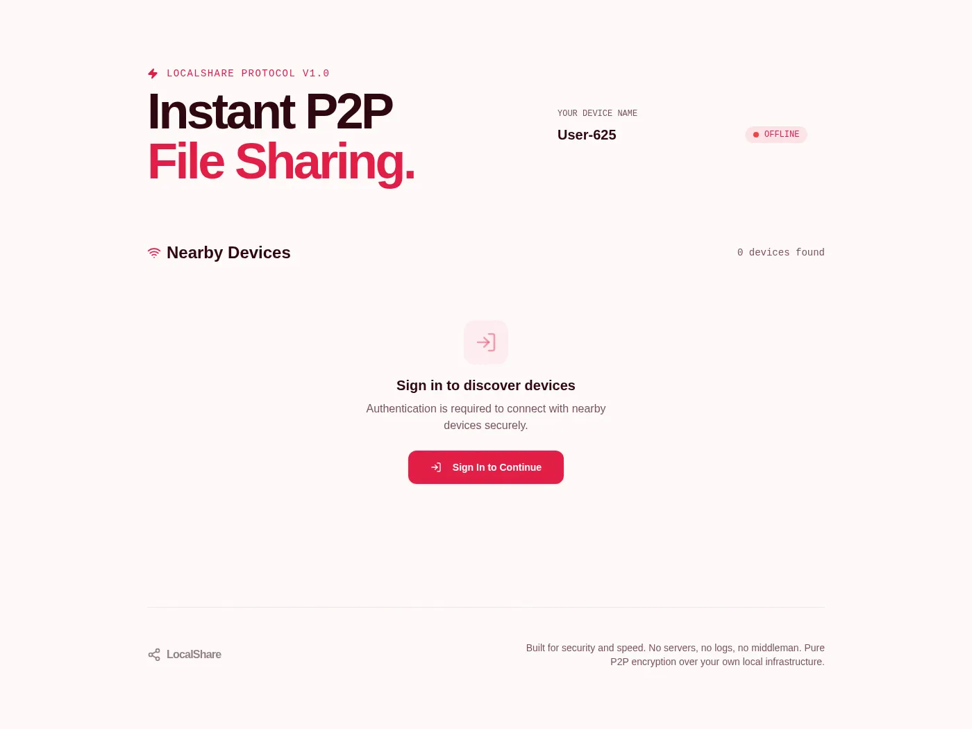 LocalShare App
