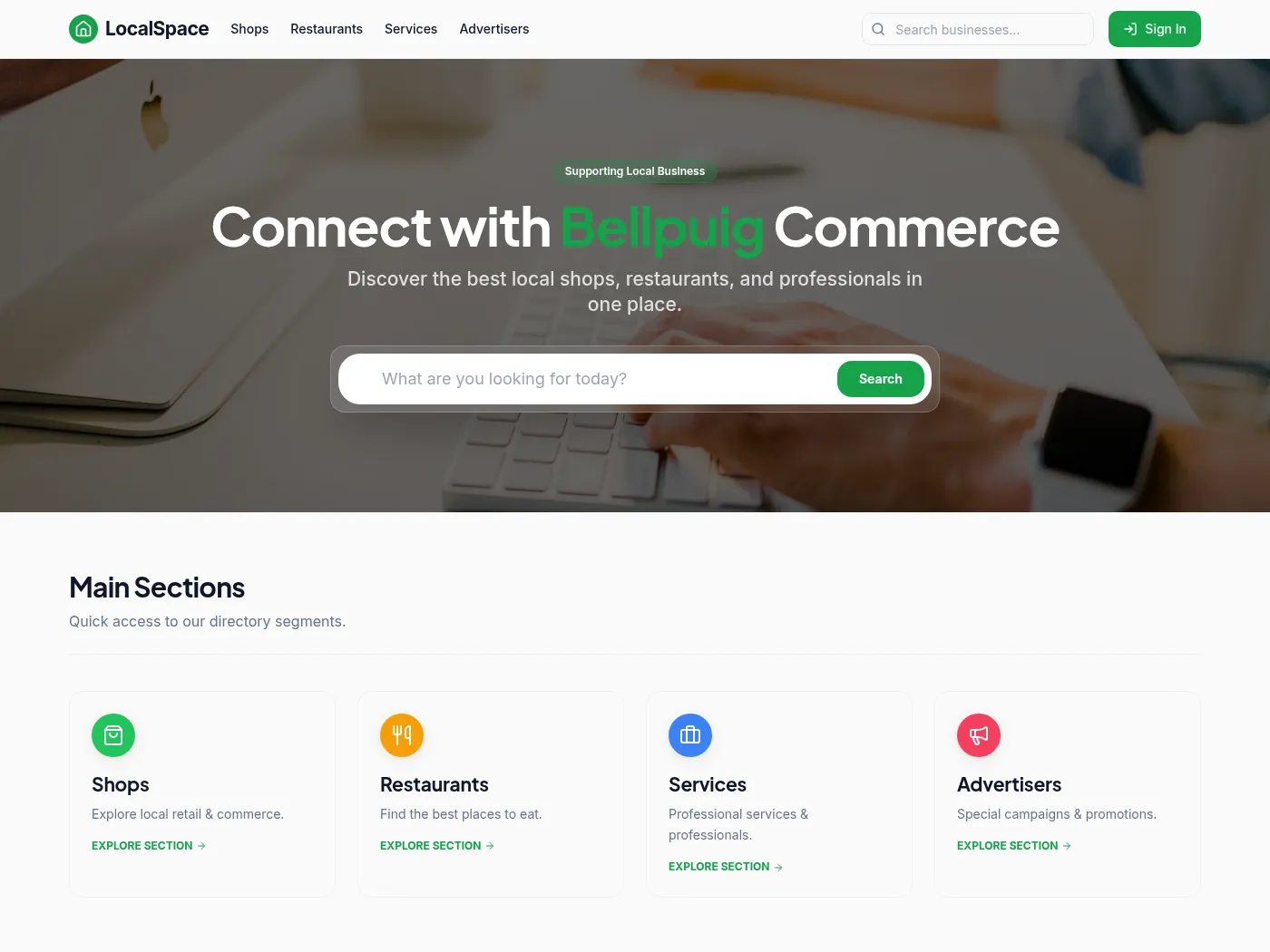LocalSpace Directory Platform
