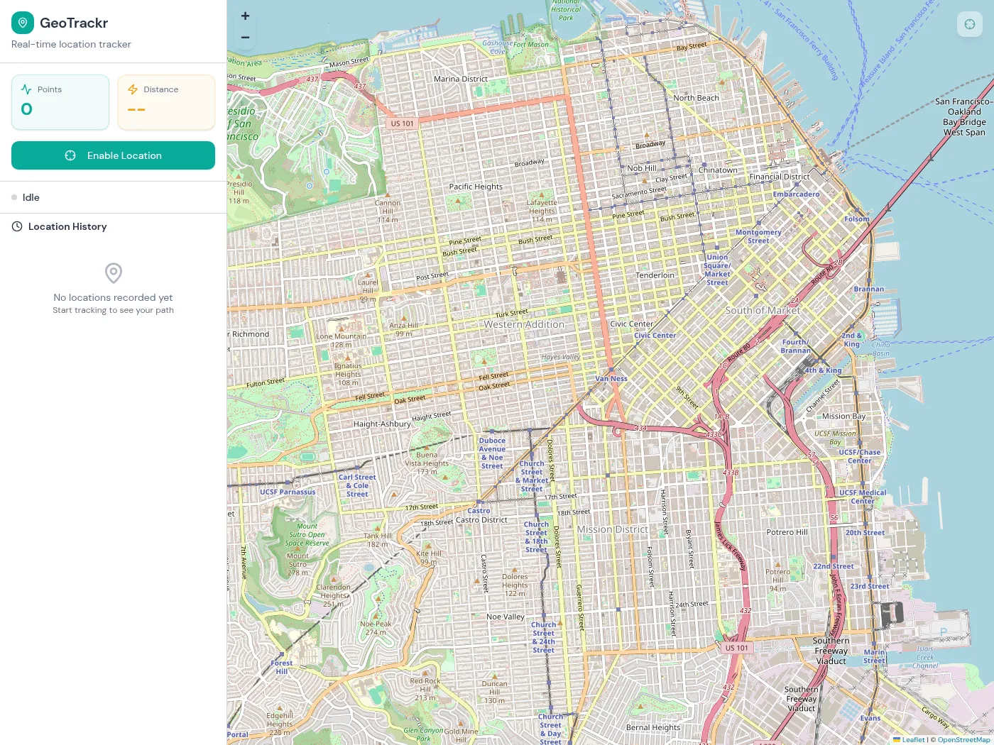 GeoTrackr