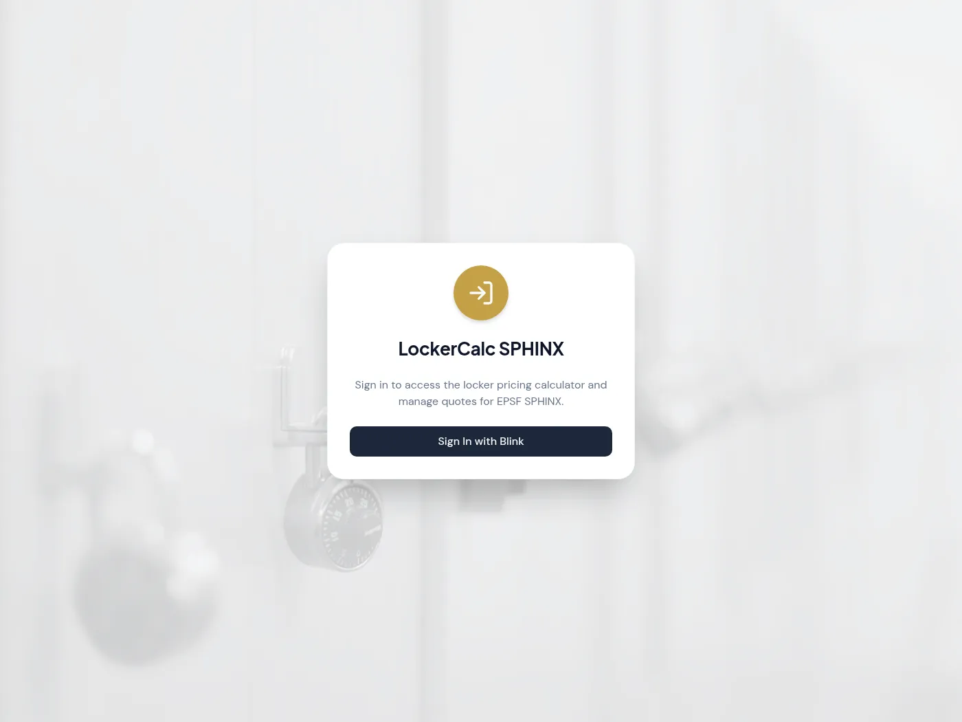Locker Price Calculator