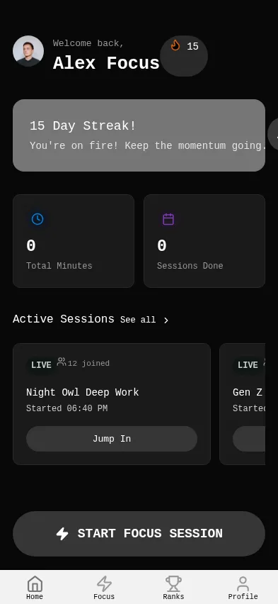 LockIn Focus App