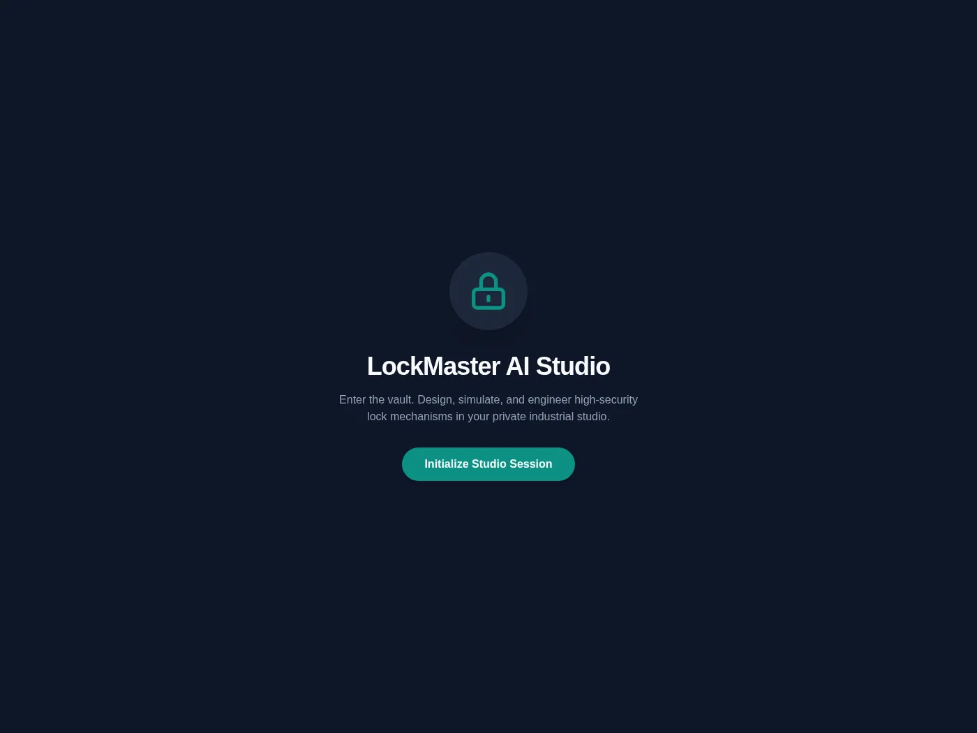 LockMaster AI Studio