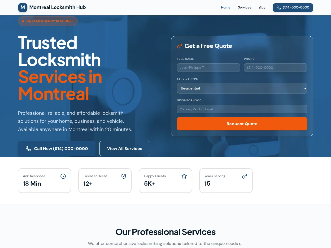 Montreal Locksmith Hub