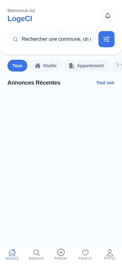 LogeCI Immobilier App