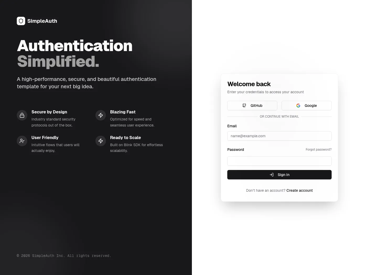 Simple Login App