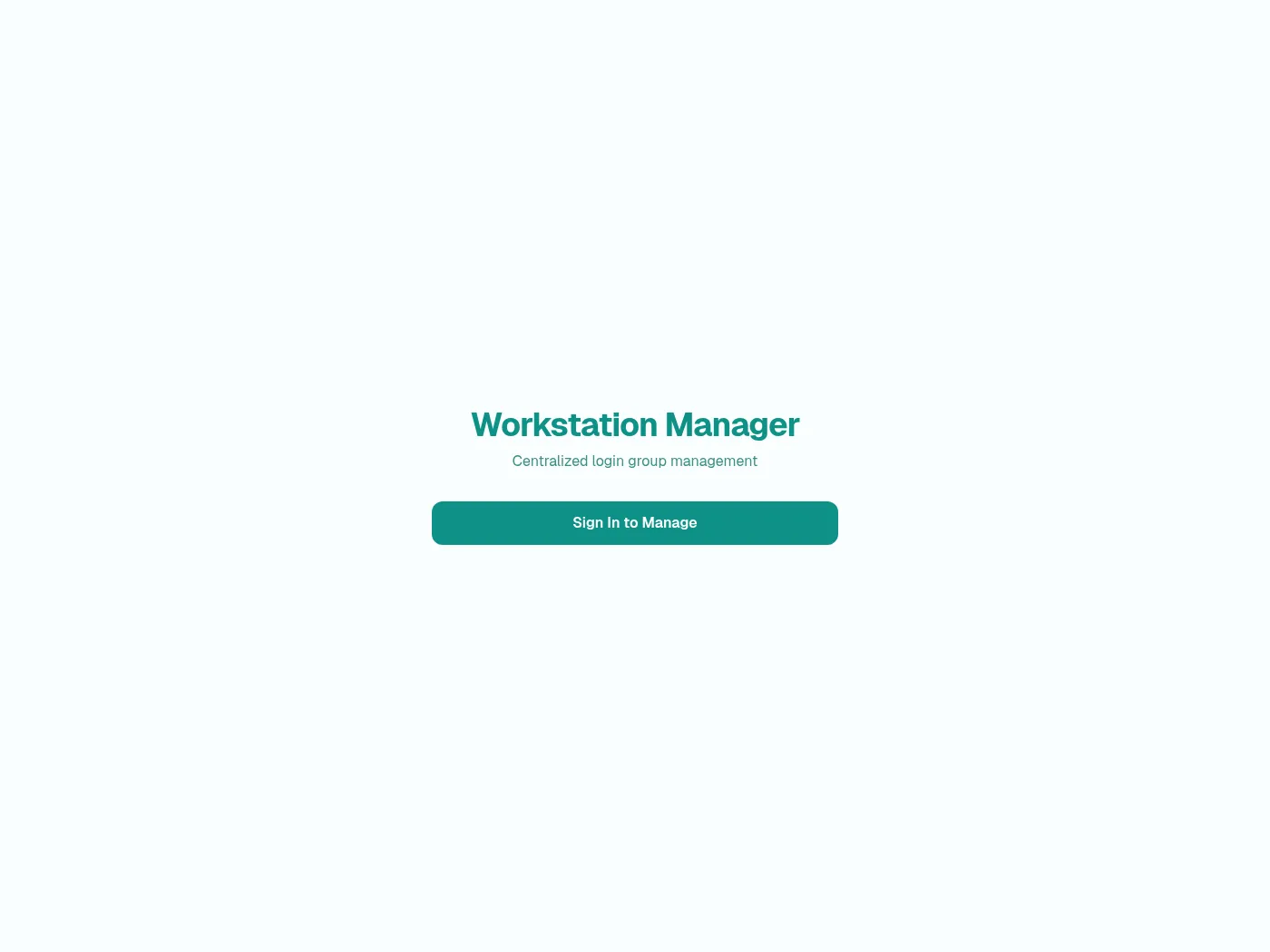 Login Group Manager