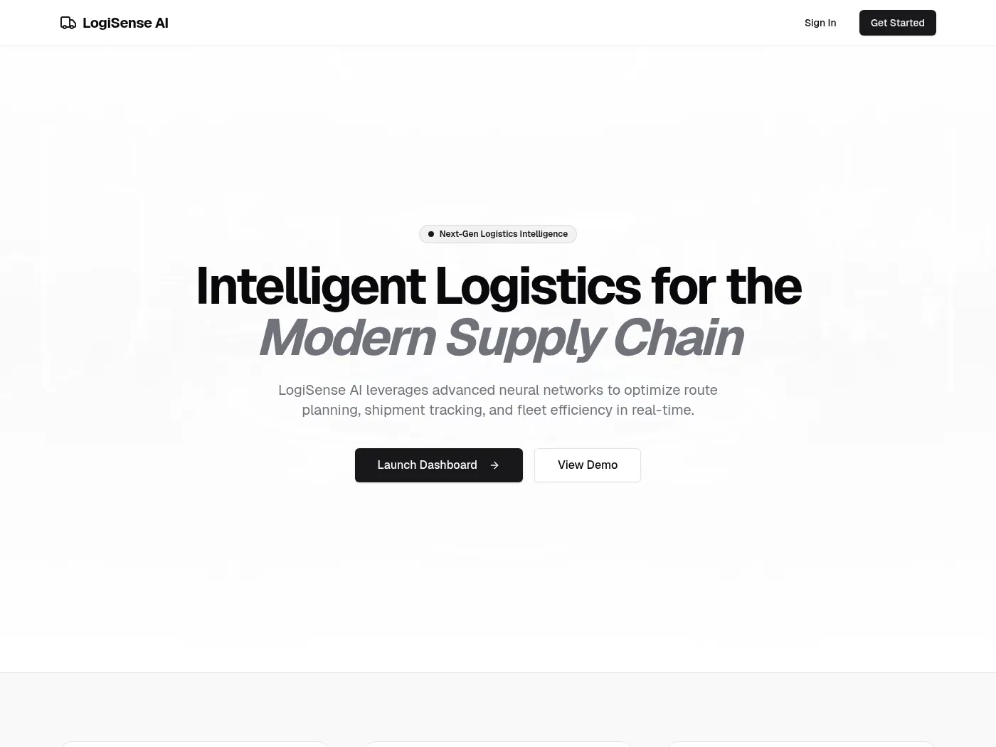 LogiSense AI