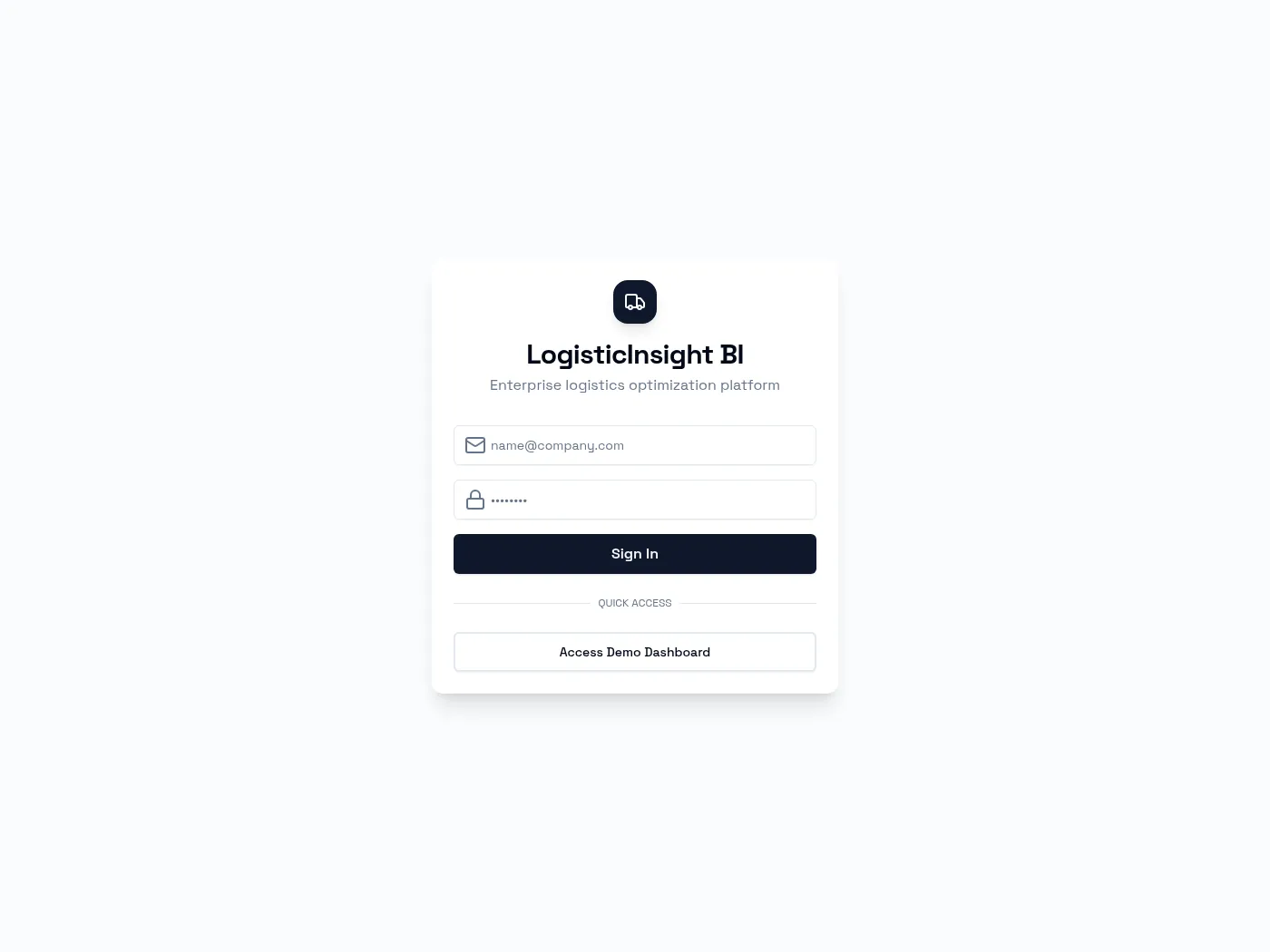 LogisticInsight BI