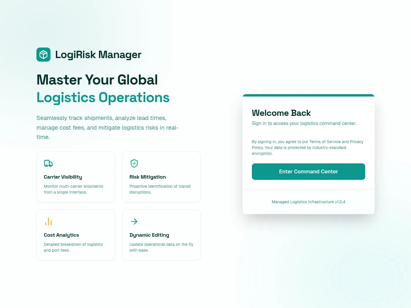 LogiRisk Manager