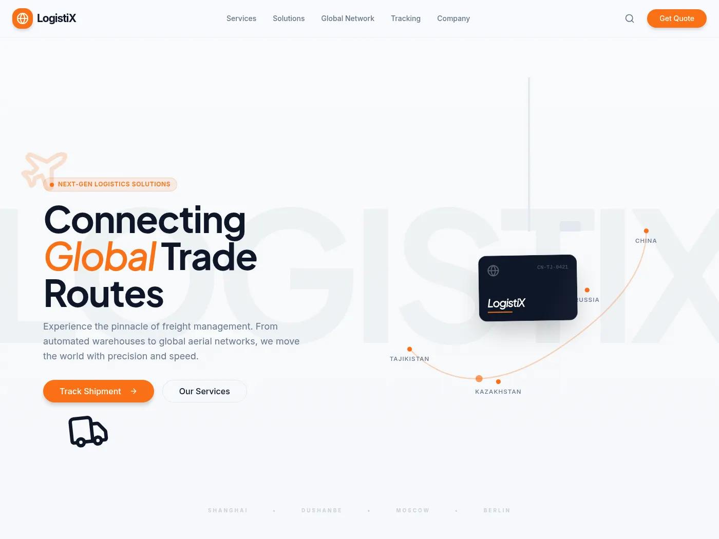 LogistiX Site Redesign