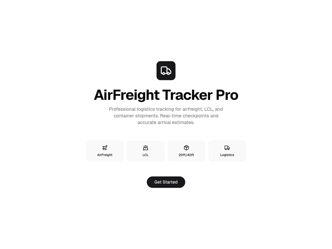 AirFreight Tracker Pro