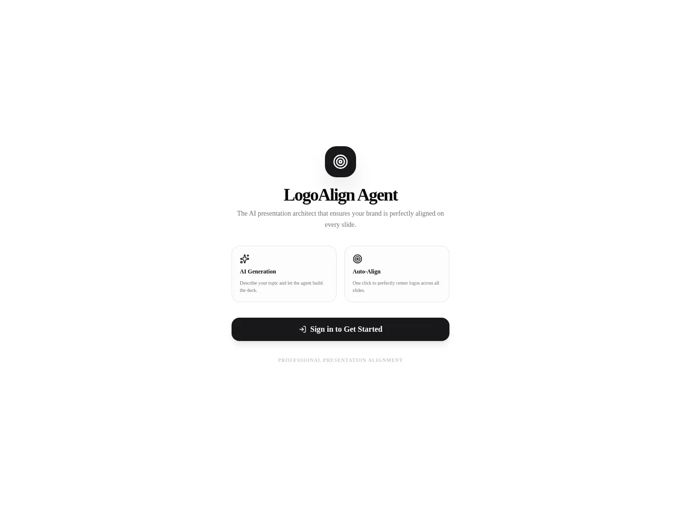 LogoAlign Agent