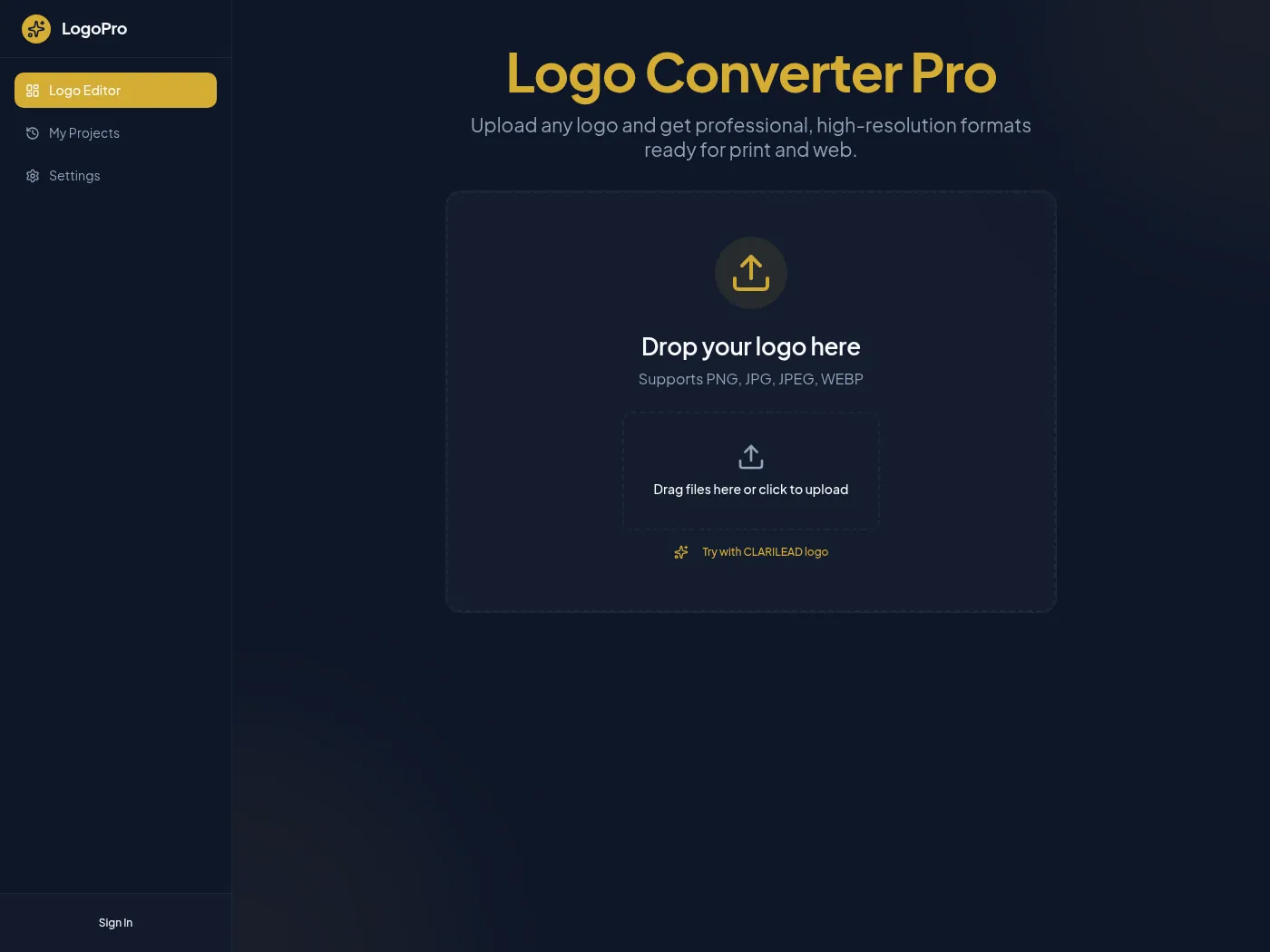 Logo Format Converter