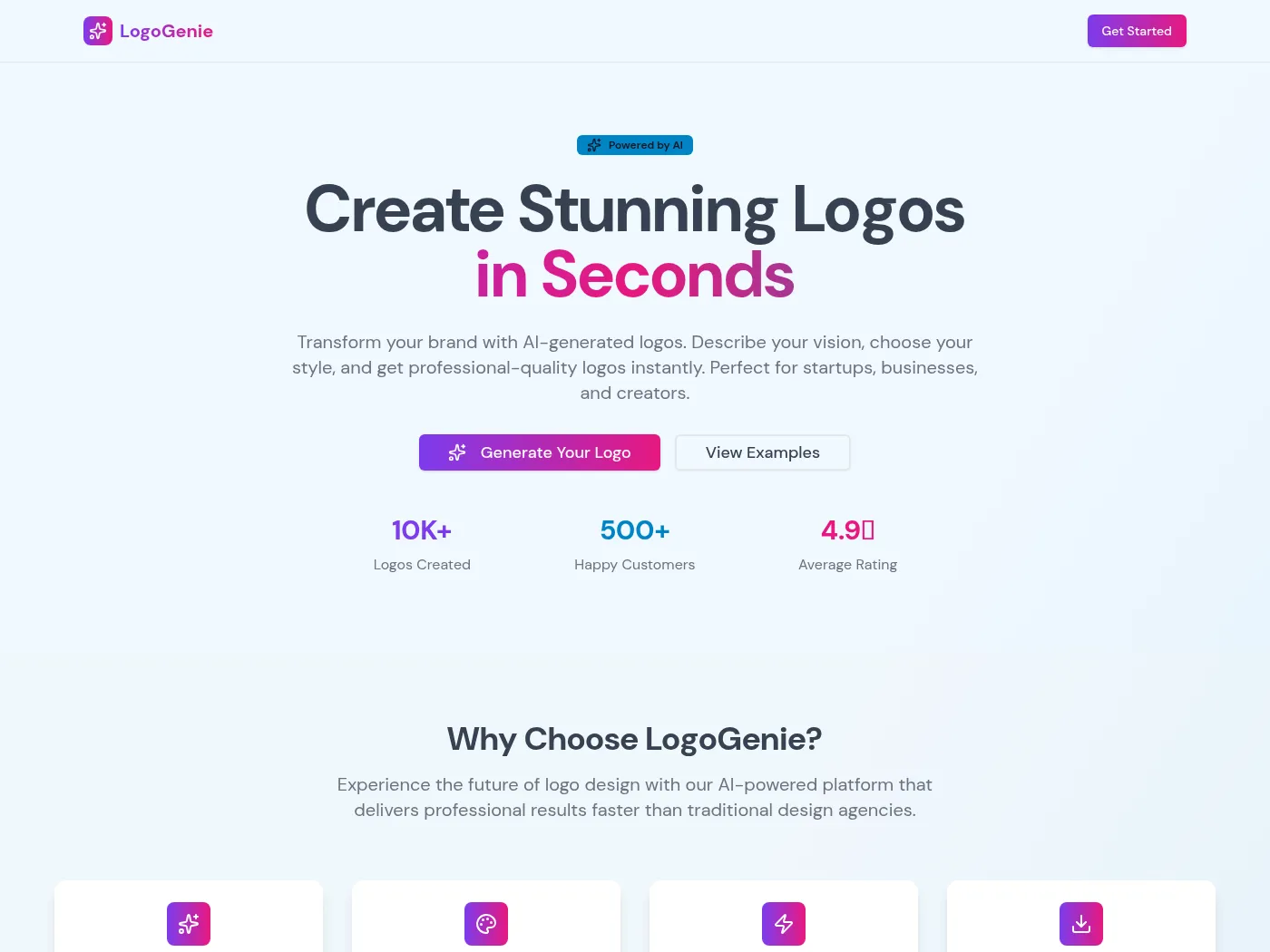 LogoGenie App