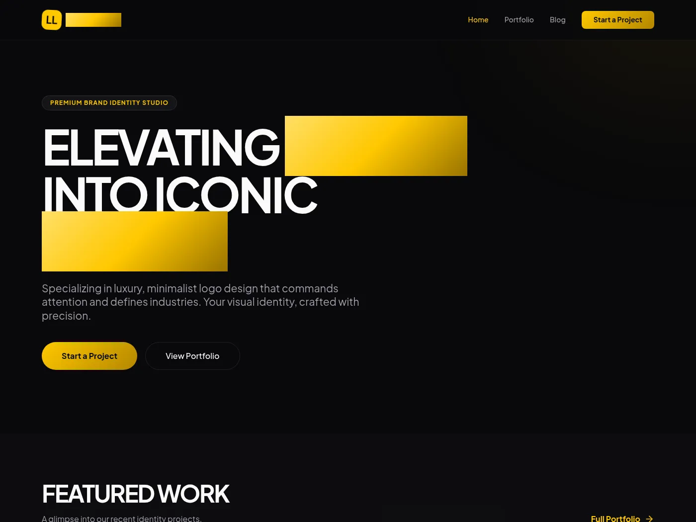 Logo Luxe Portfolio