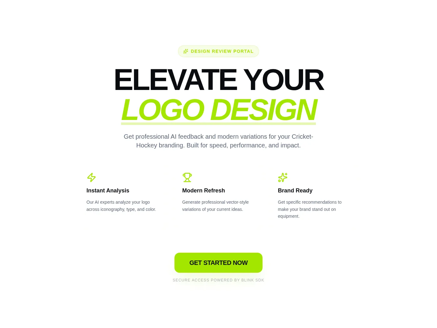 Cricket Hockey Logo Review