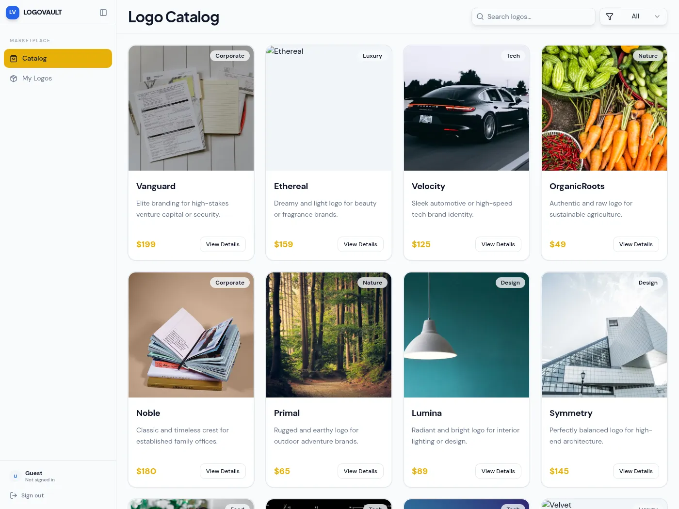 Logo Market Platform