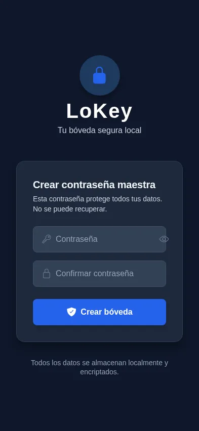 LoKey Secure Vault