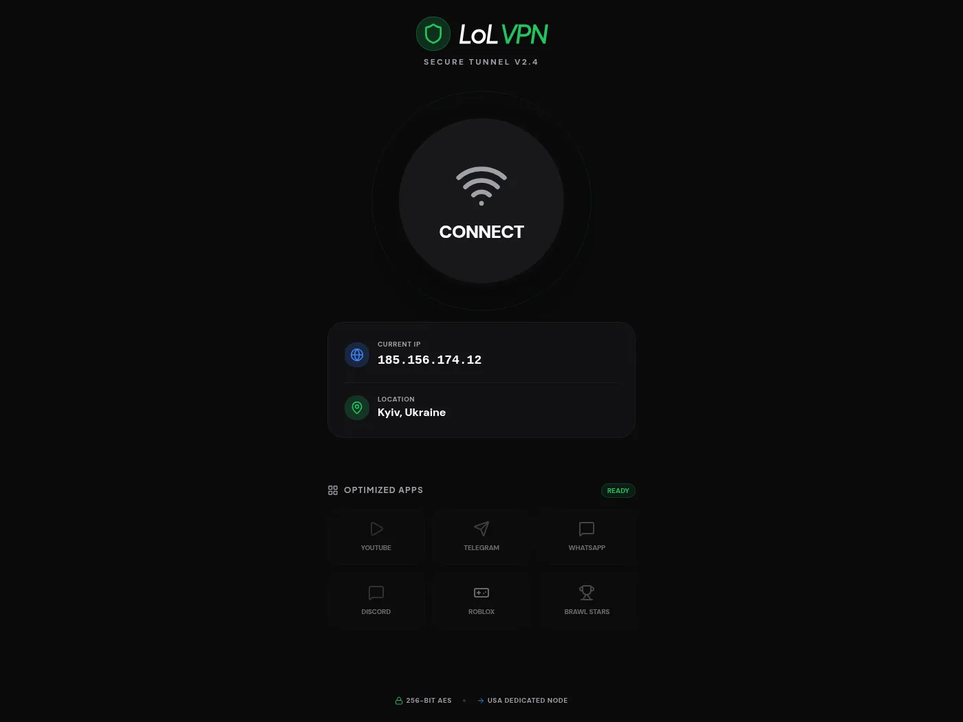 LoL VPN Connect