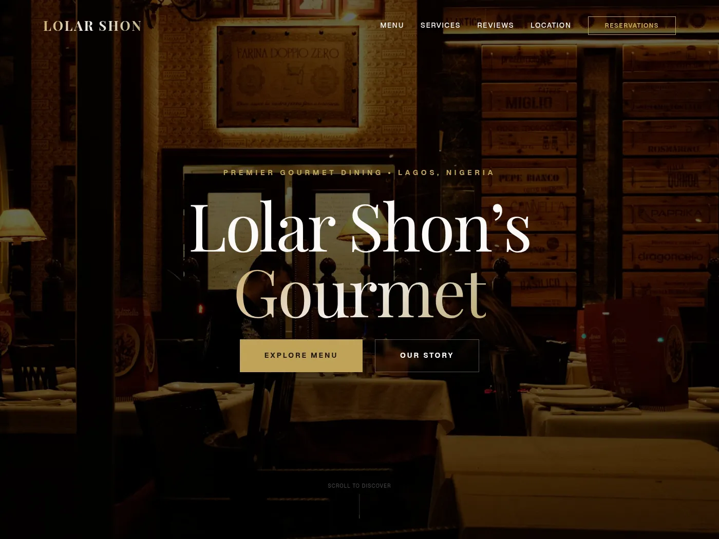Lolar Shon Gourmet Site