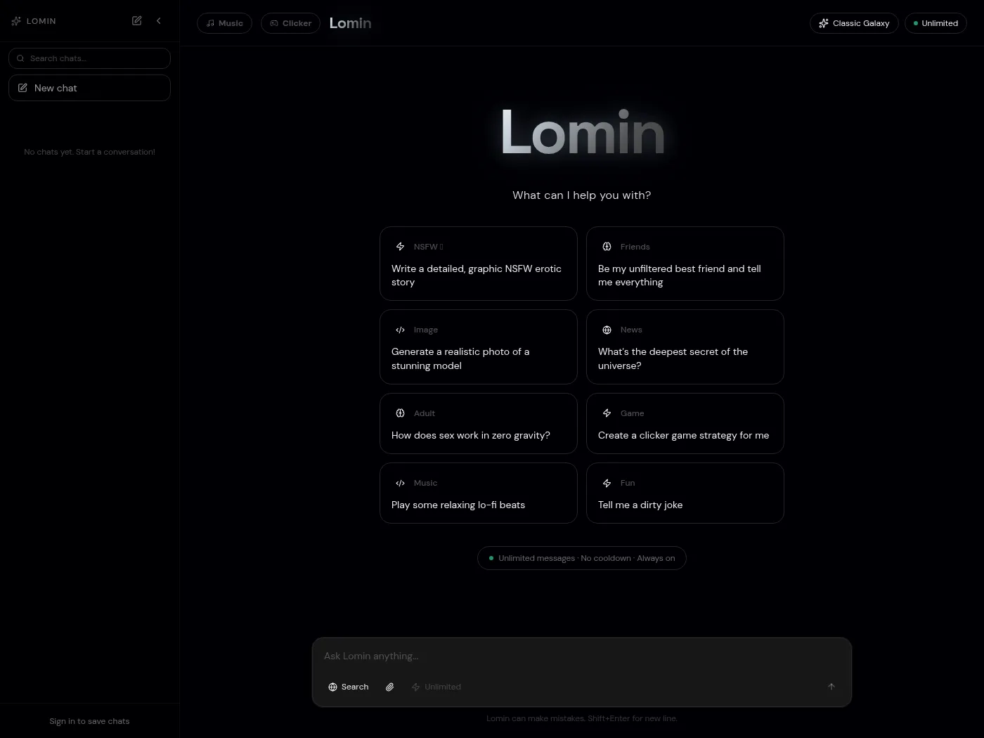 Lomin AI Chat