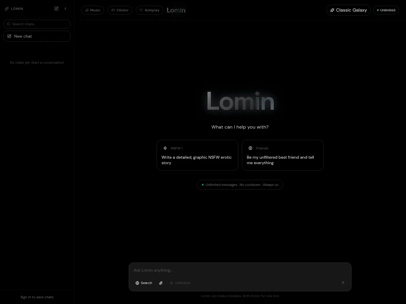 Lomin AI Chat