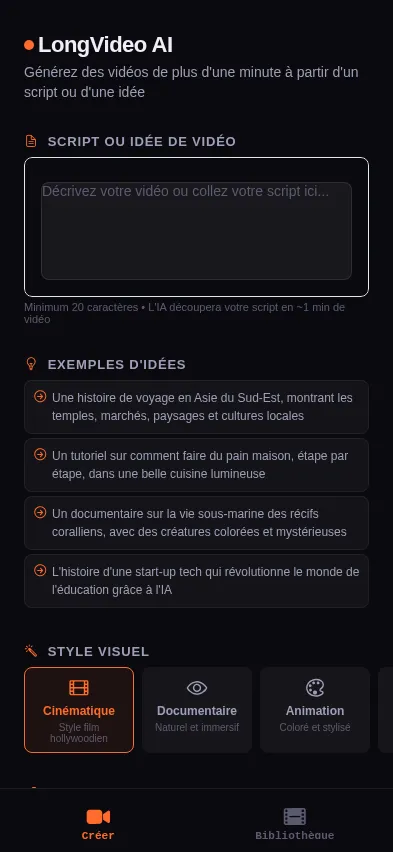 Long Video AI Generator