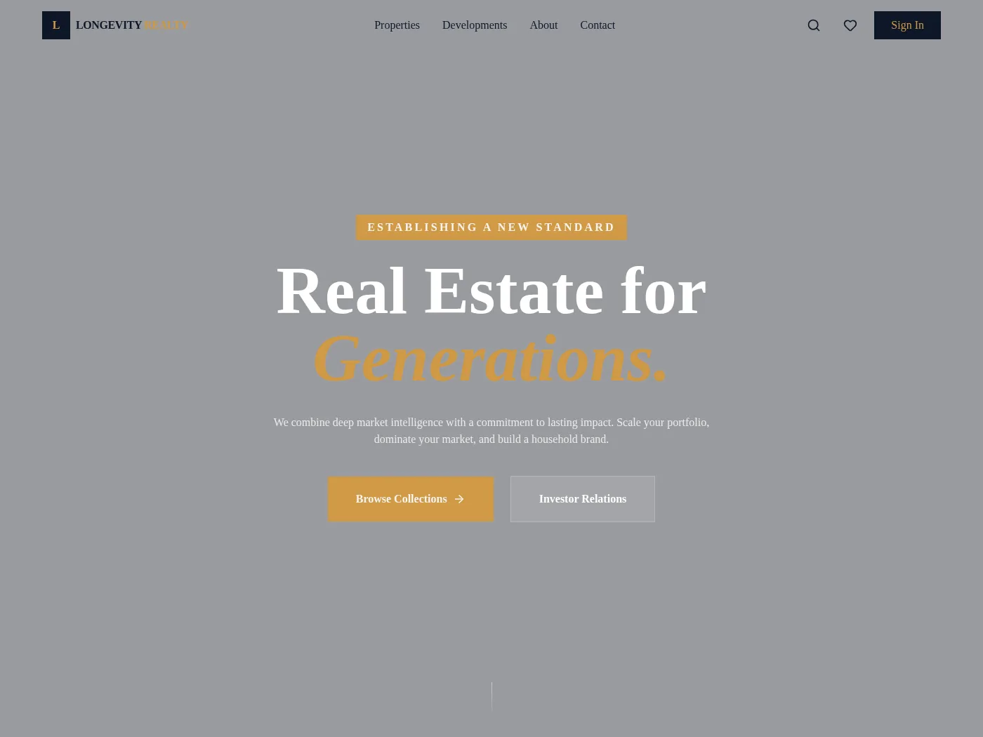 Longevity Realty Platform
