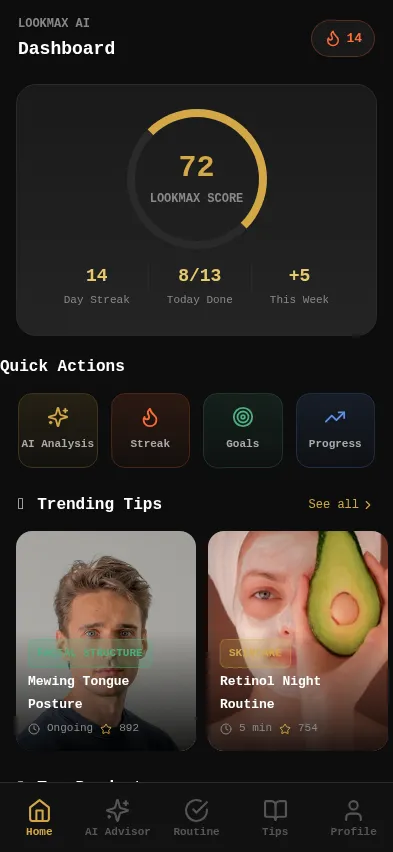Lookmax AI Advisor