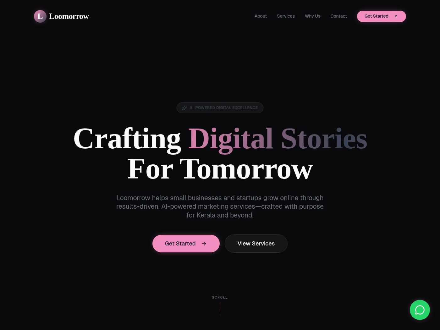 Loomorrow Agency Website