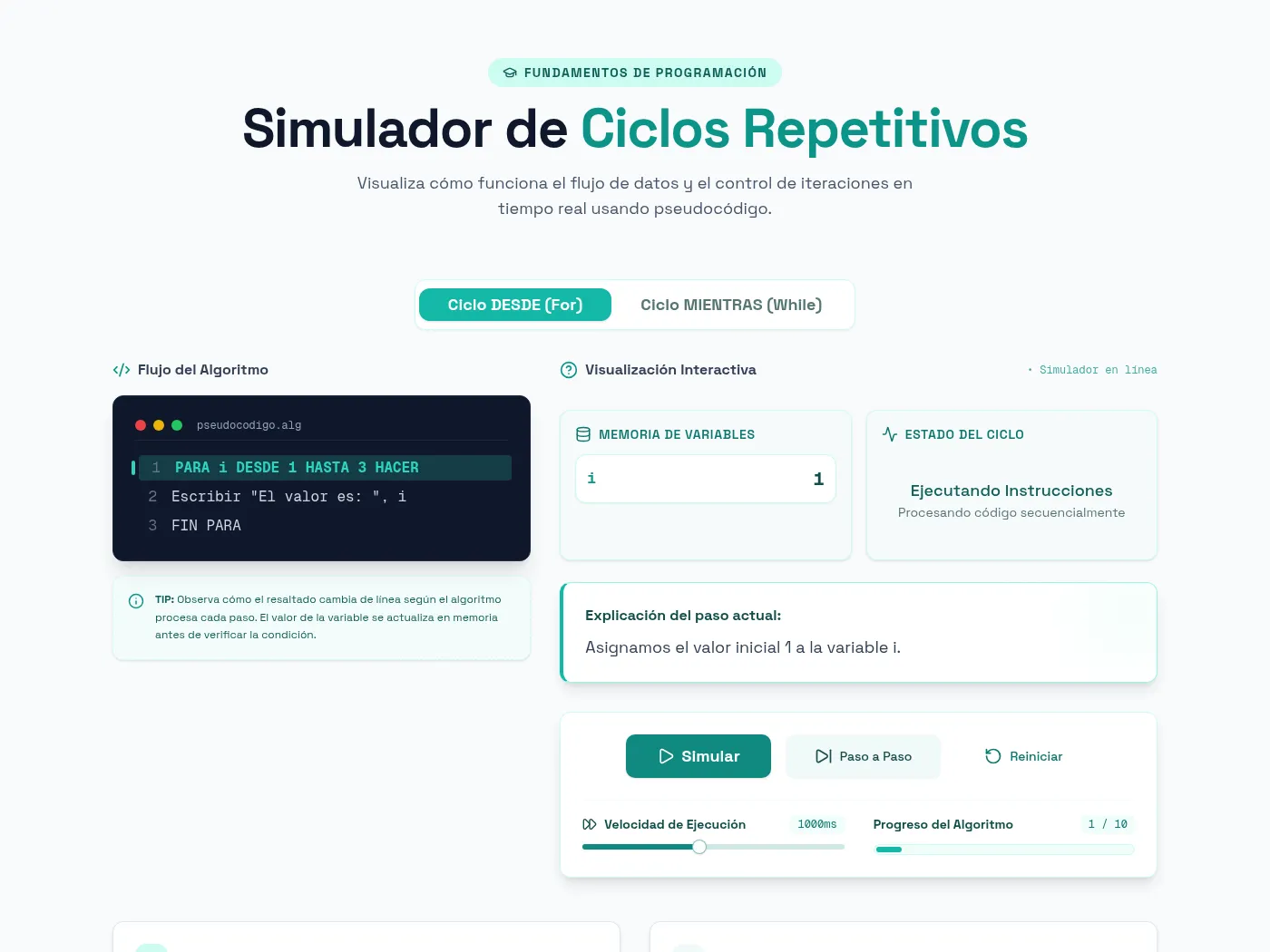 Loop Cycle Simulator