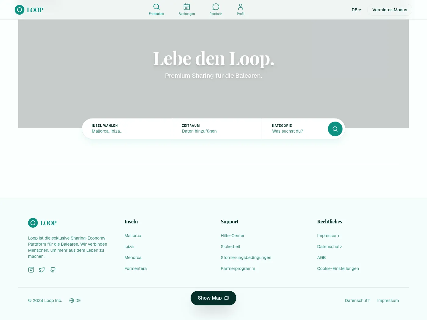 Loop Sharing Economy App