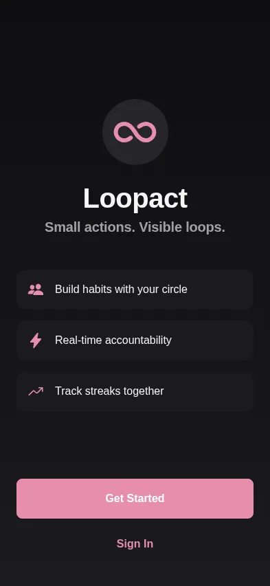 Loopact: Group Habit Tracker