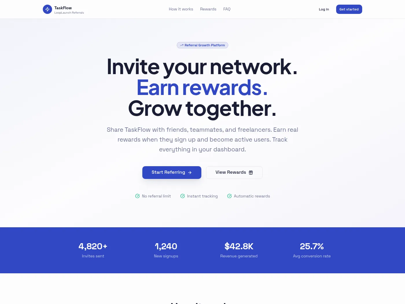LoopLaunch Referral MVP