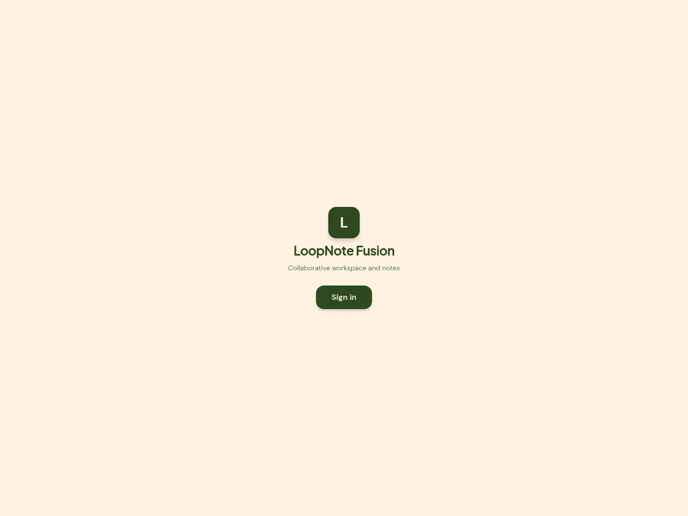 LoopNote Fusion App