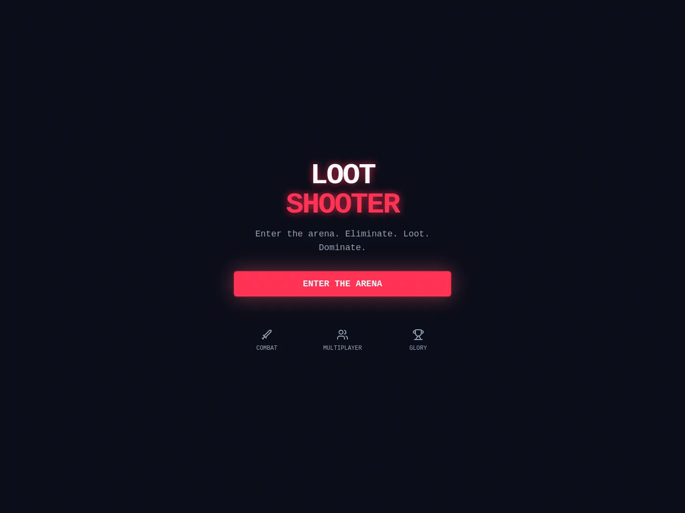 Loot Shooter Arena