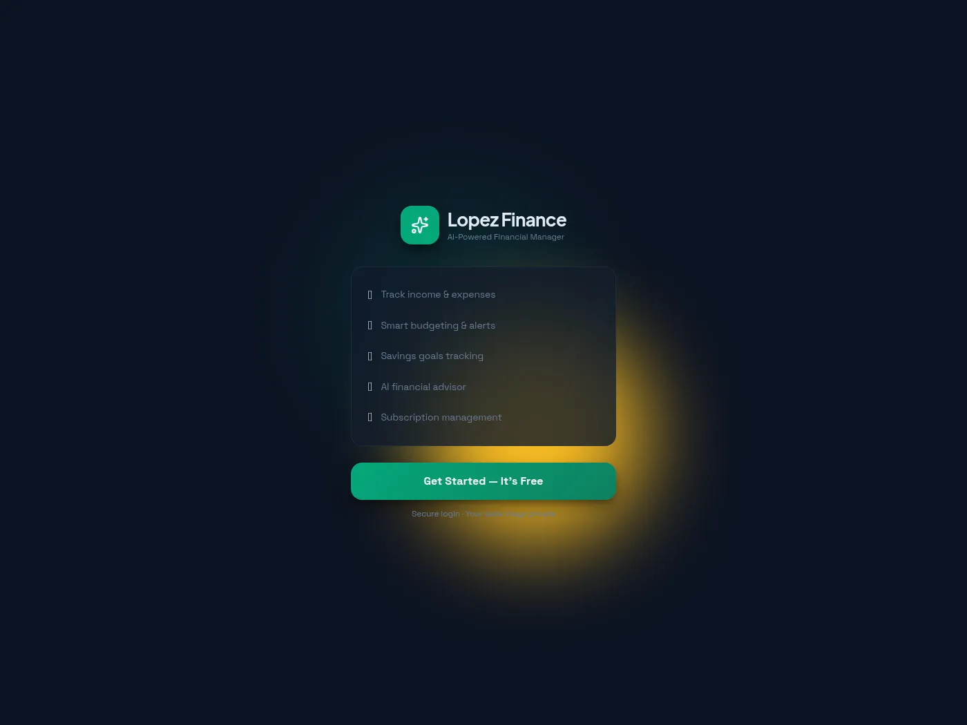Lopez Finance AI