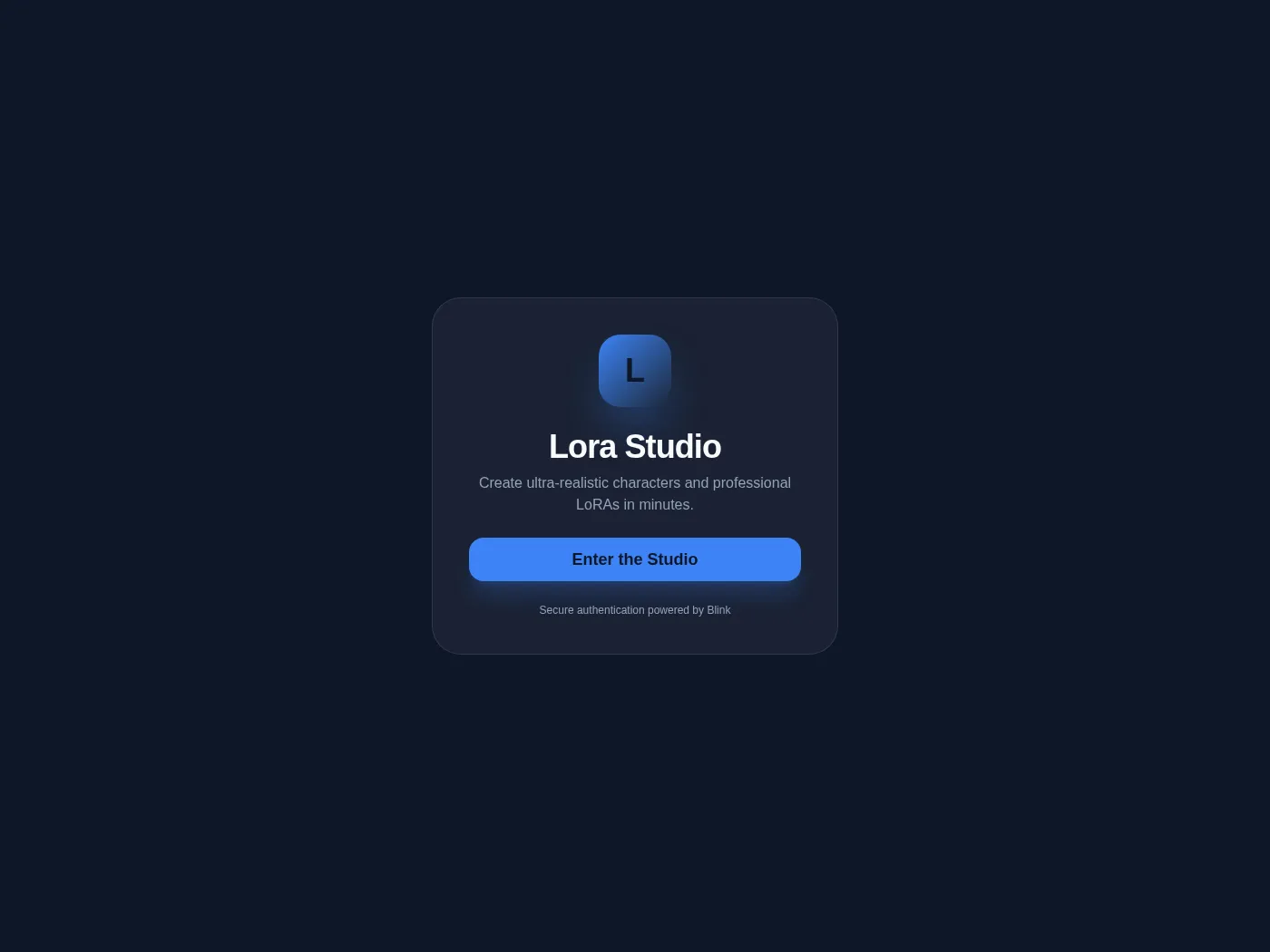 Lora Character Studio