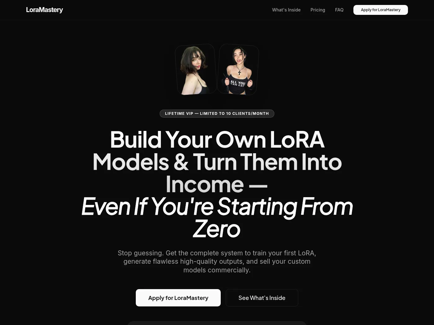 Loramaster Web Clone