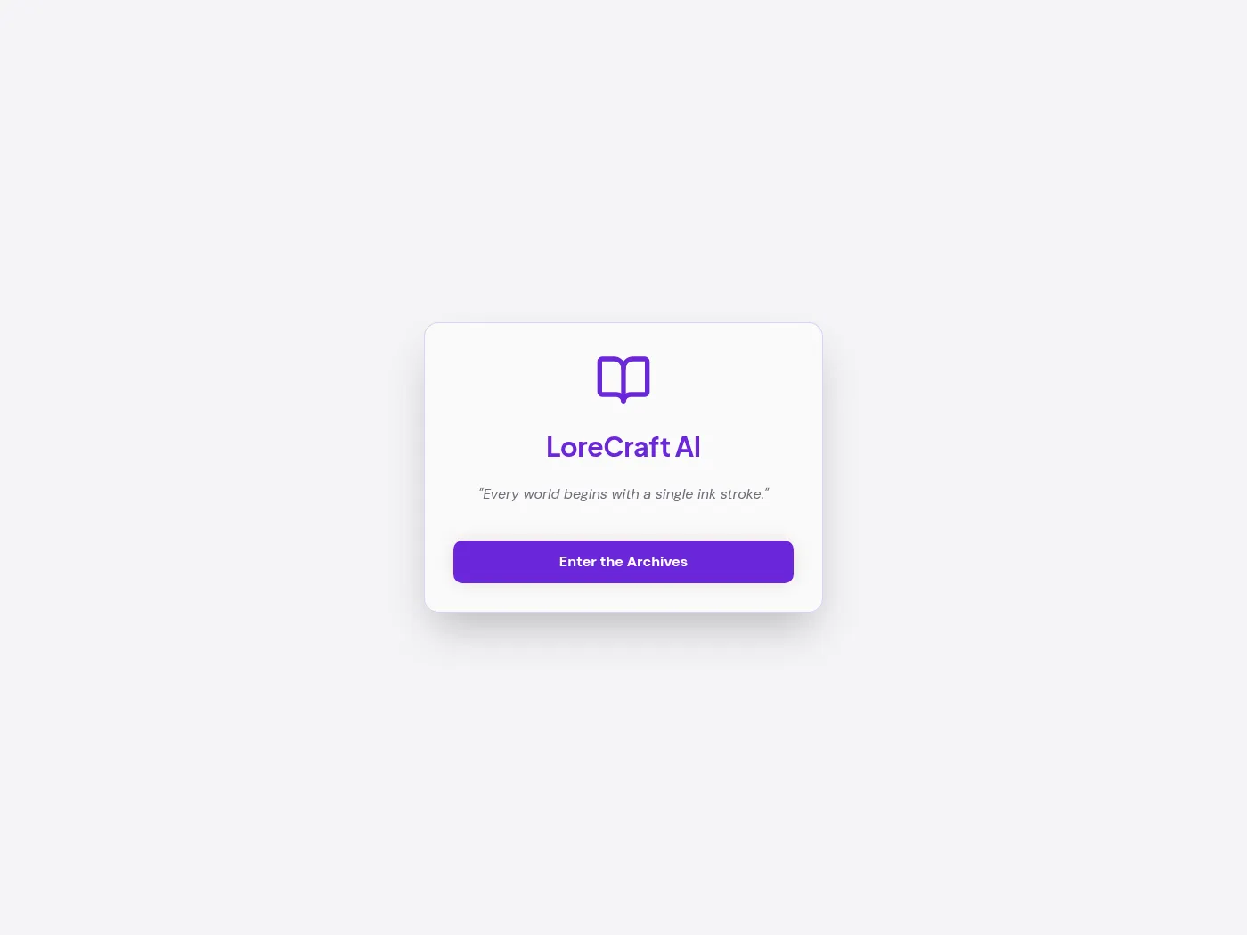 LoreCraft AI