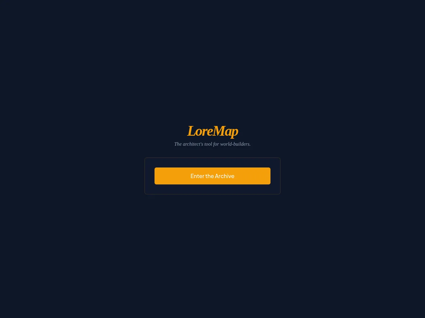 LoreMap Canvas