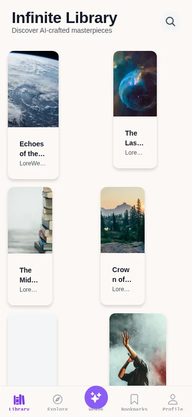 LoreWeave AI Reader