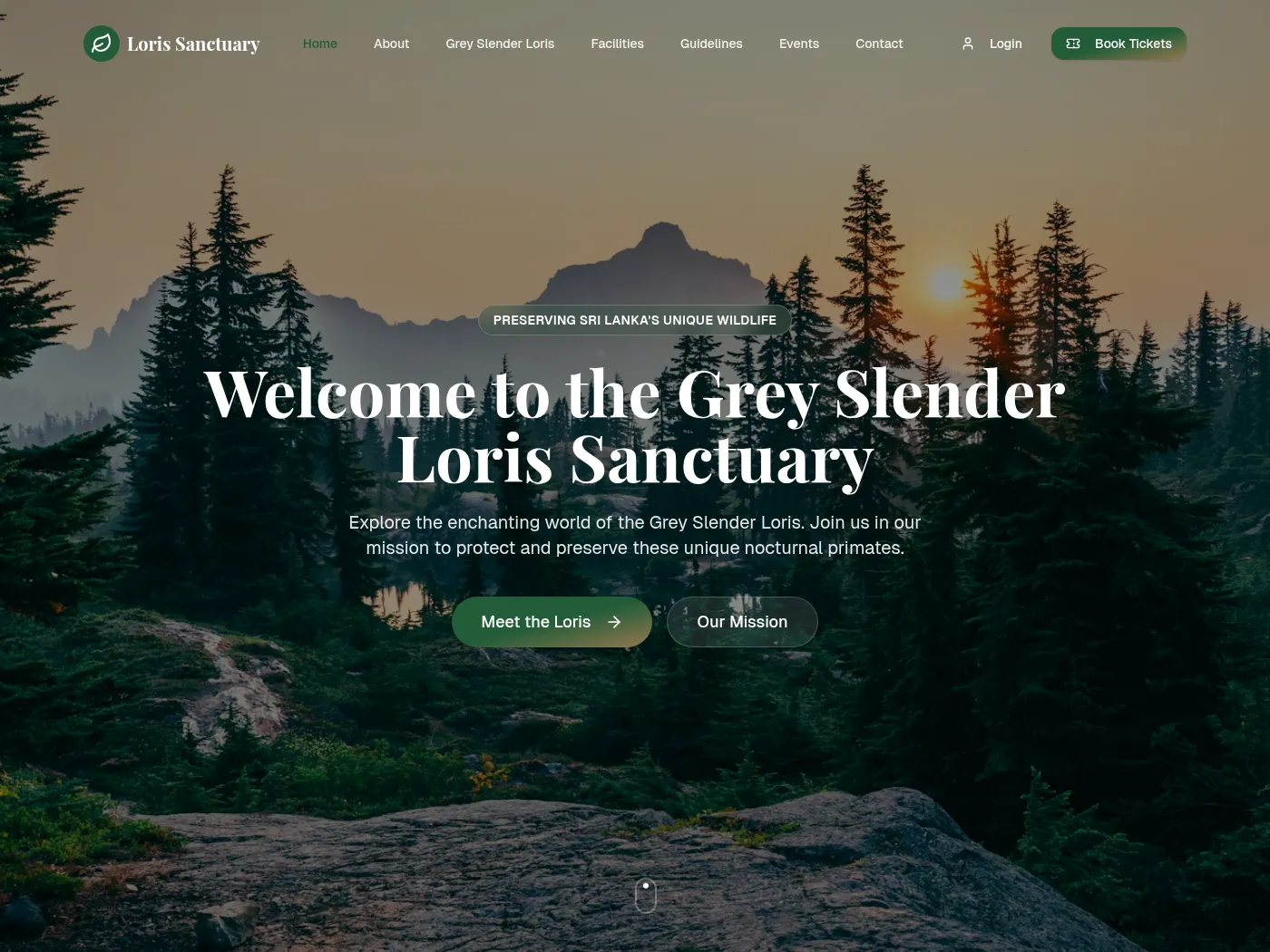 Grey Slender Loris Sanctuary