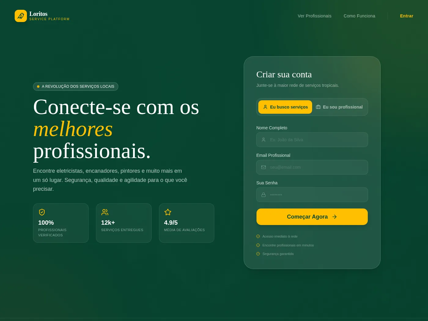Loritos Service Platform