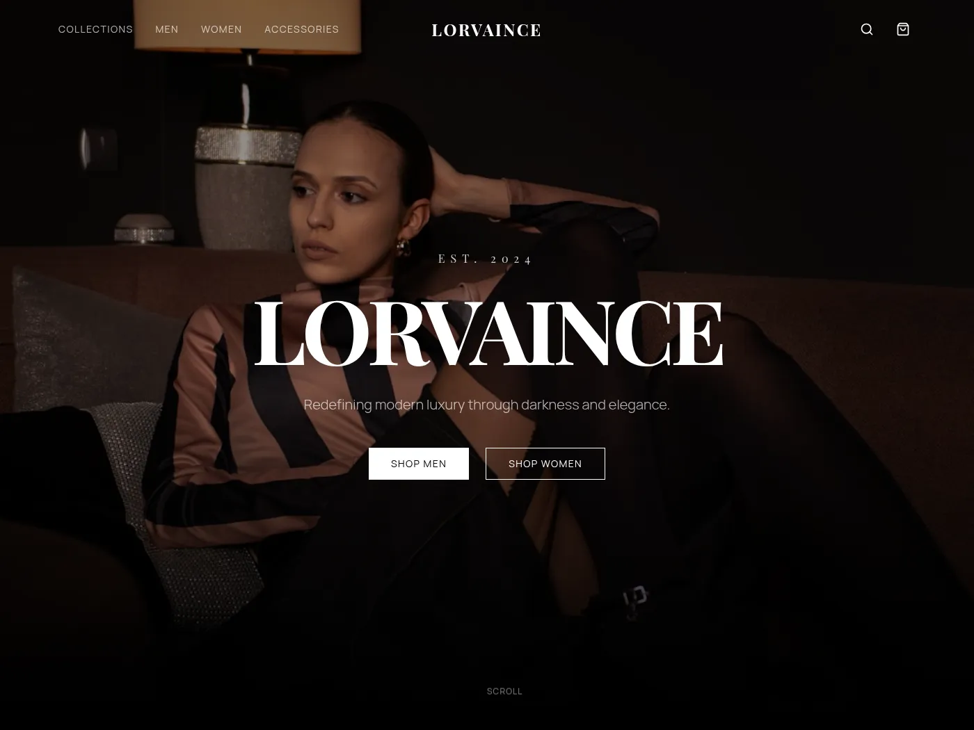 Lorvaince Luxe Landing