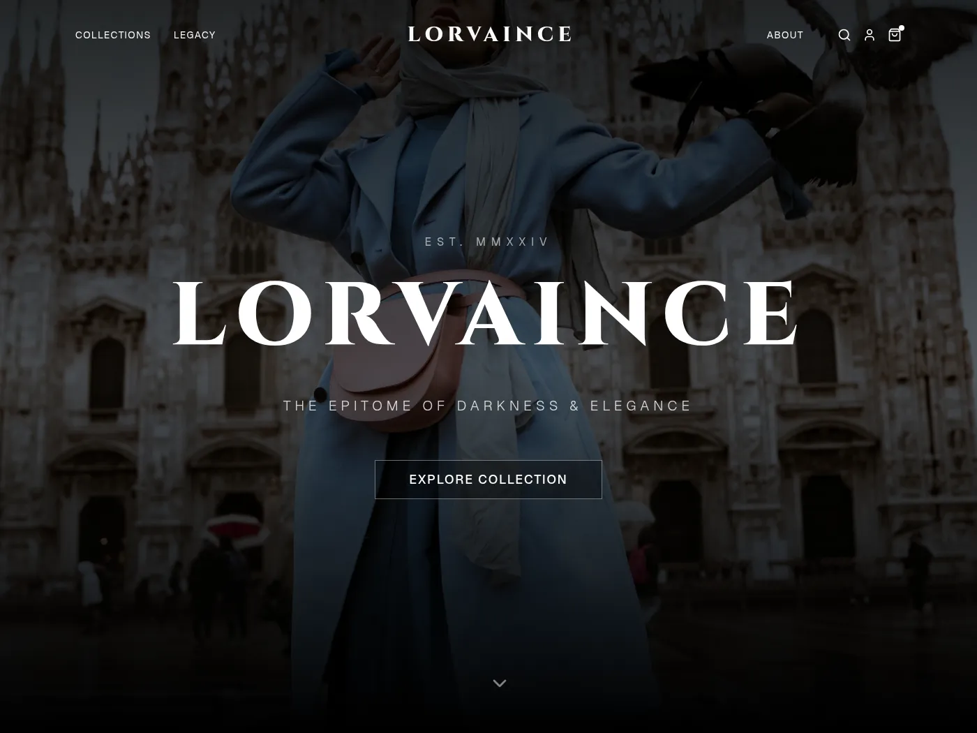 LORVAINCE Luxe Landing