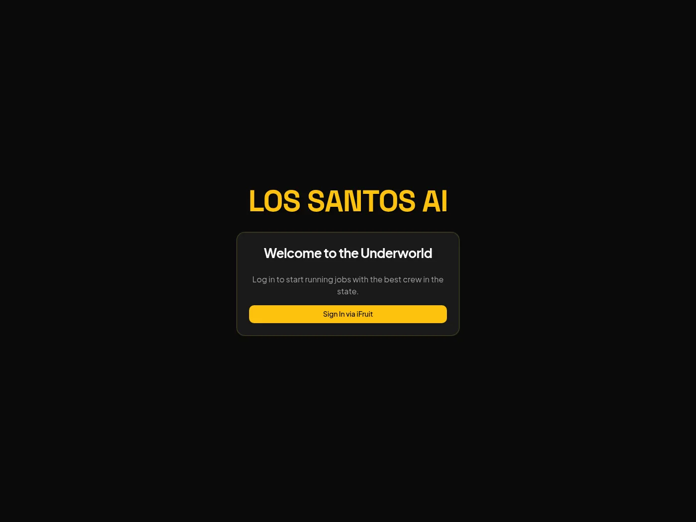 Los Santos Narrative AI