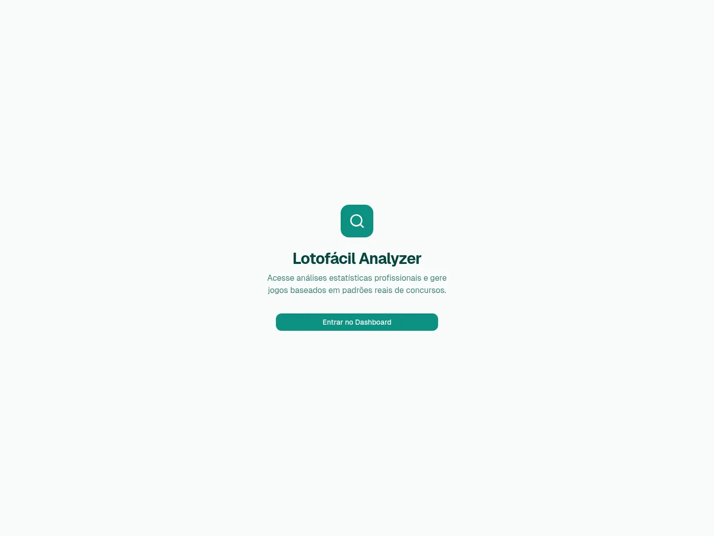 Lotofácil Game Analyzer