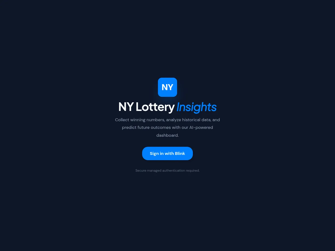 Lottery Insights Dashboard