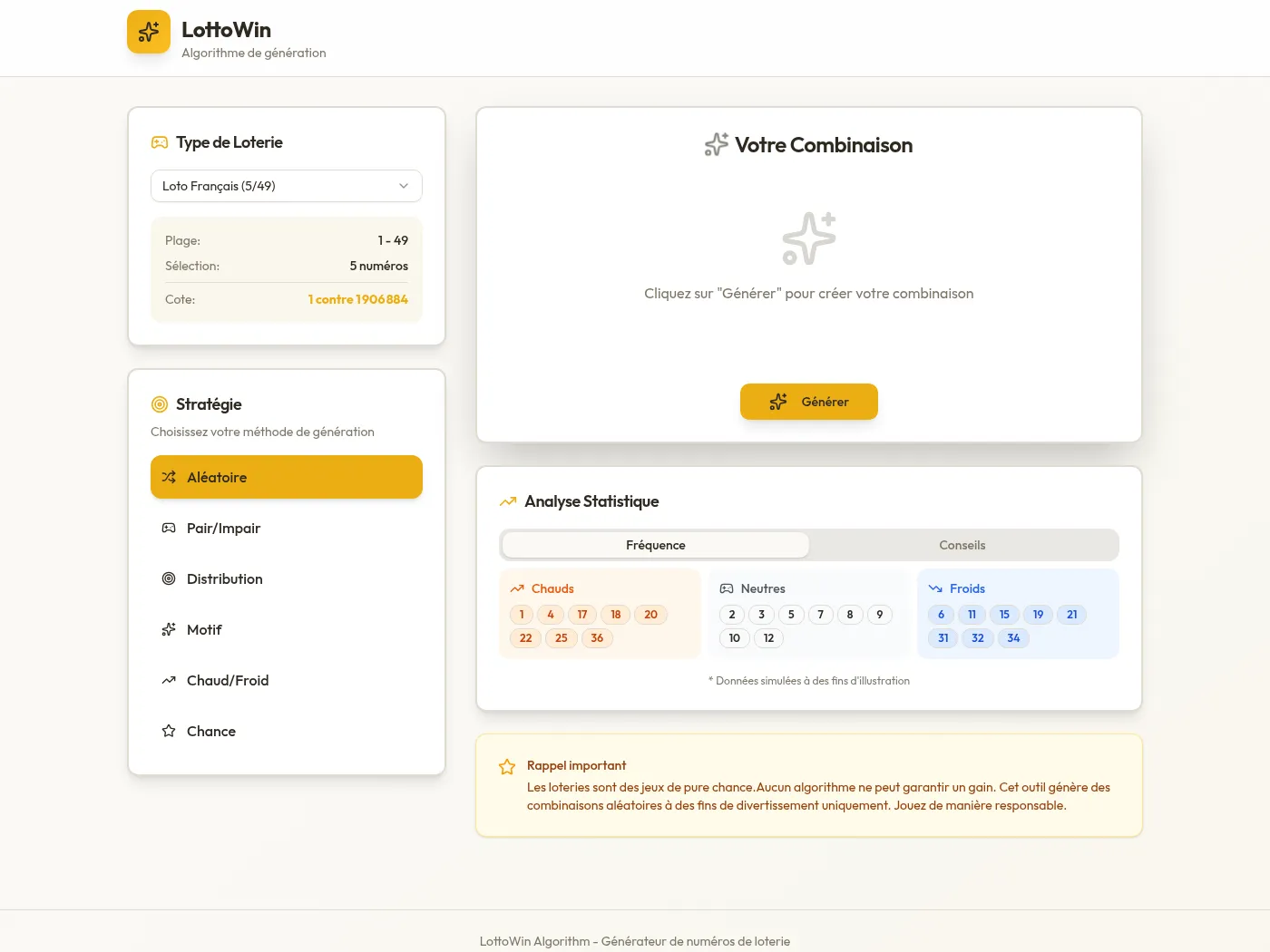 LottoWin Algorithm